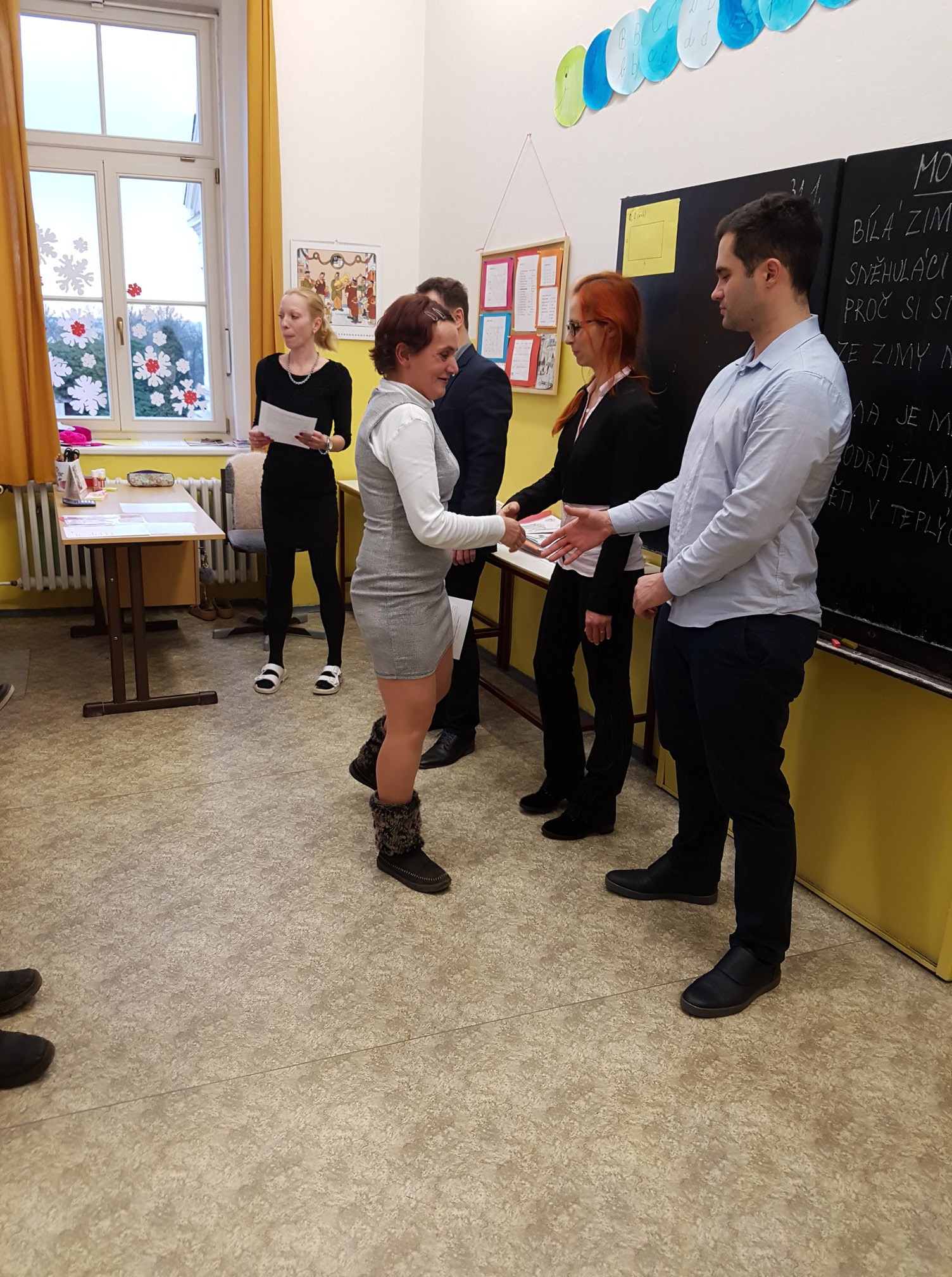 Euroinstitut předávání vysvědčení | EUROINSTITUT | vzděláváním proti handicapu